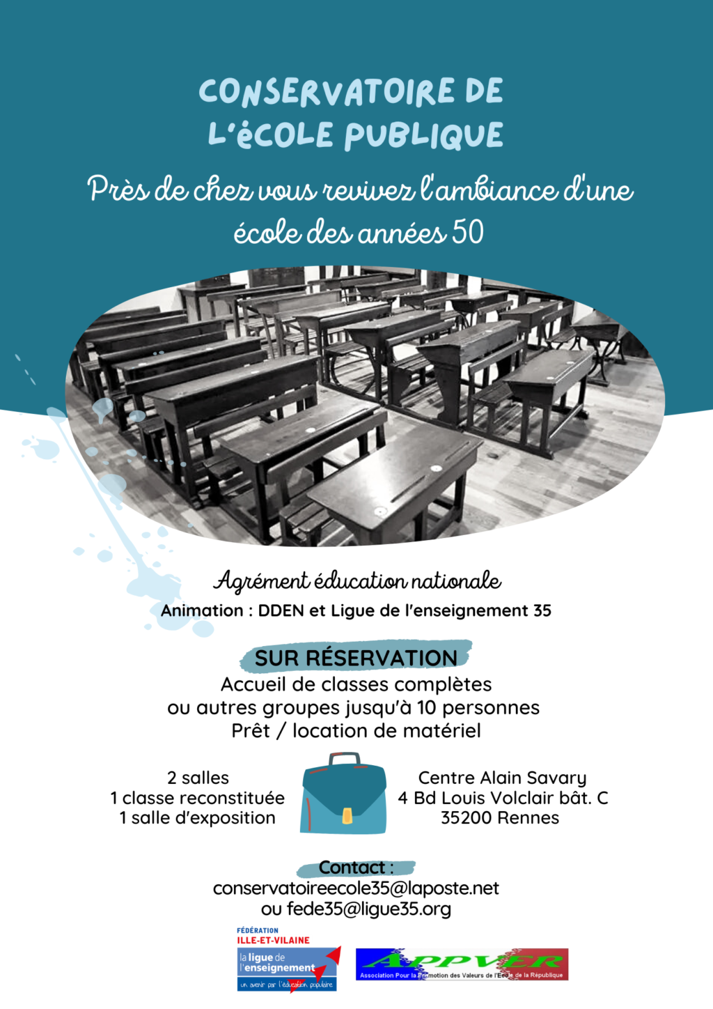 Conservatoire de l'école publique - Ligue de l'enseignement 35
